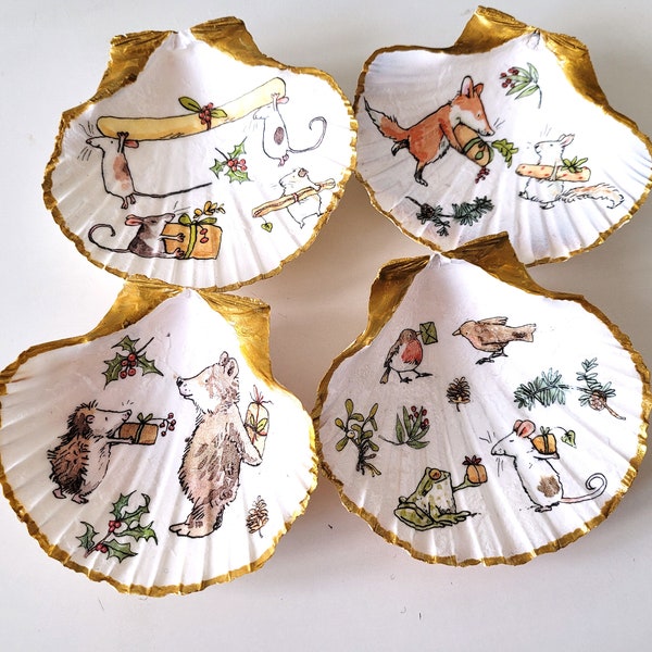 Shell Animals - Etsy