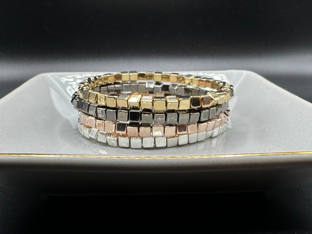 Minimal Bracelets - Square - Etsy