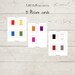 Colors Printable Flashcards, Montessori 3 Part Cards, Color Box Tablets ...