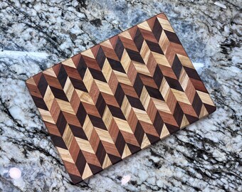 Chevron Cutting Board - Etsy