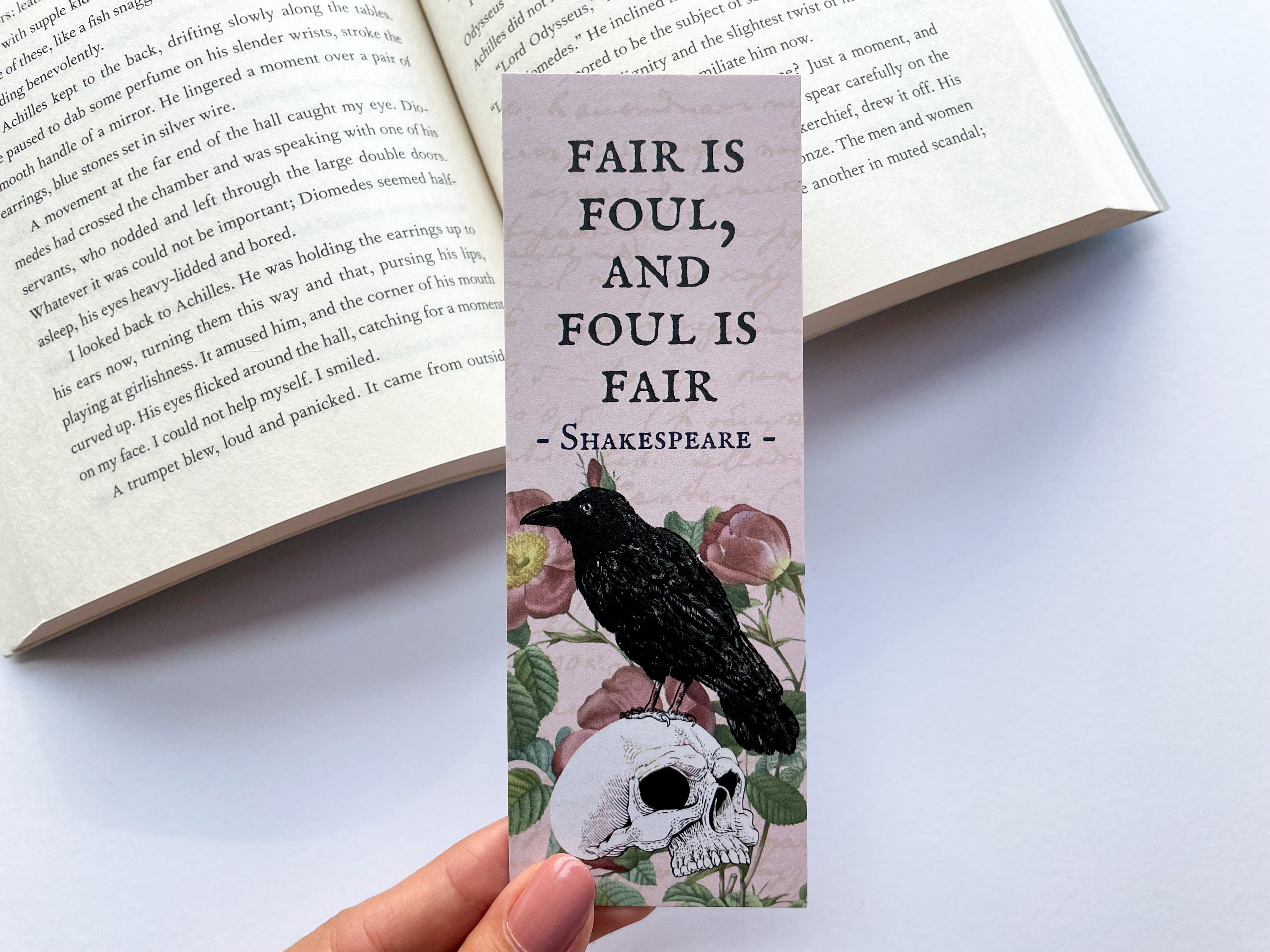 Macbeth Printable Bookmark Set Shakespeare Gift for - Etsy UK
