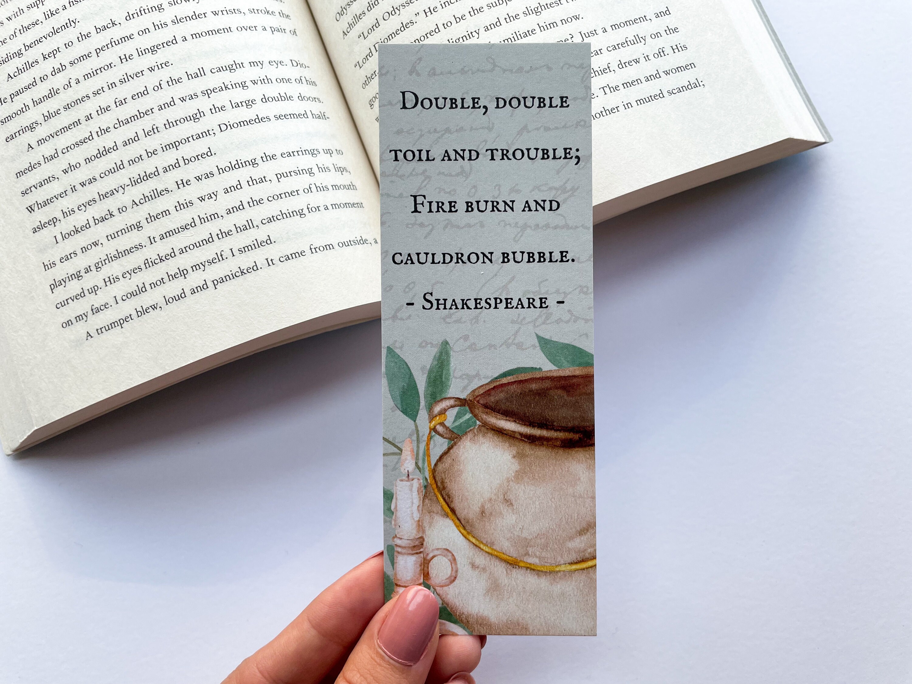 Macbeth Printable Bookmark Set Shakespeare Gift for - Etsy UK