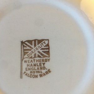 Weatherby Hanley Falcon Ware England Trinket Dish - Etsy