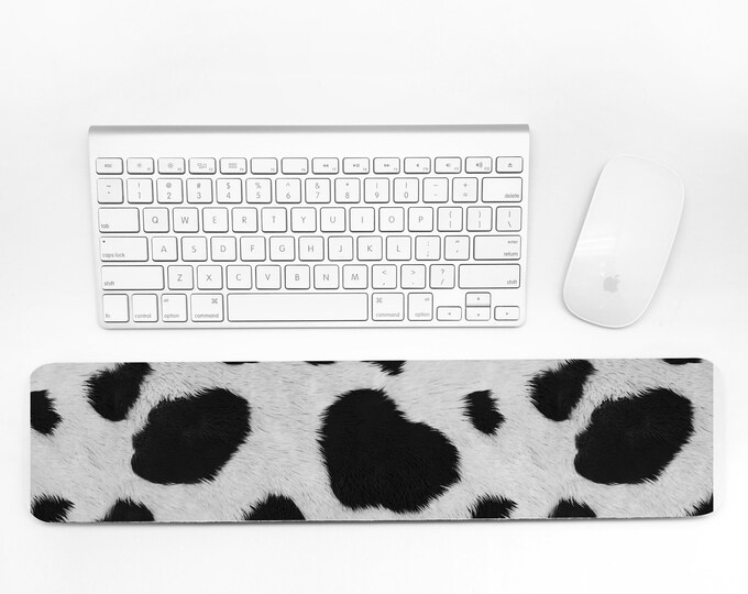 Moo Moo Cow Print Design Keyboard Wrist Rest for PC Setup for Gaming ...