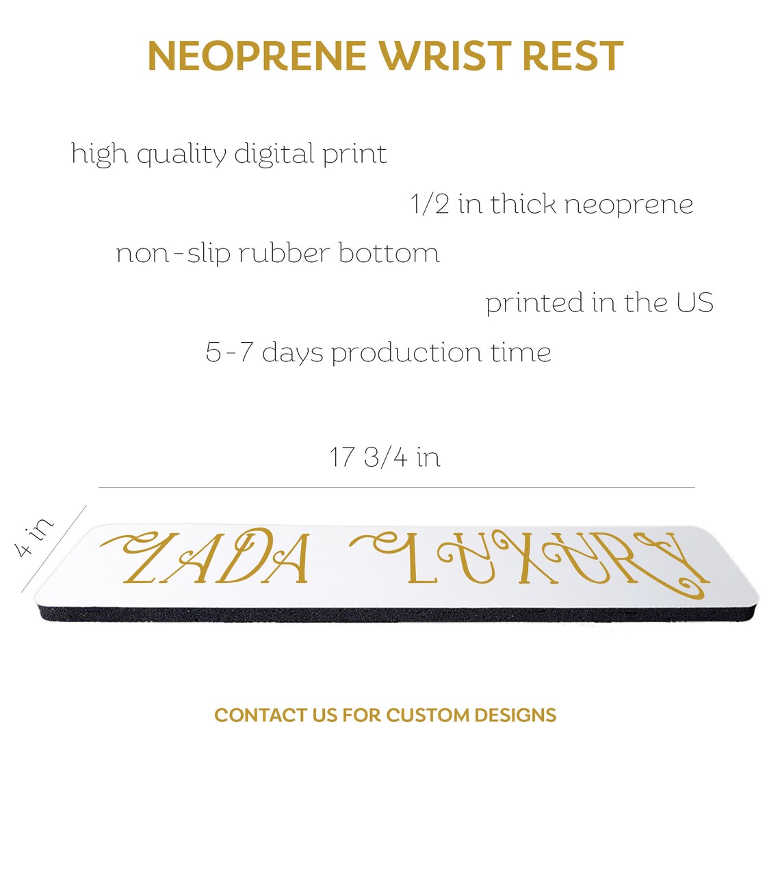 Cow Print Keyboard Wrist Pad Black and White Wrist Rest - Etsy