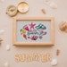 Summer Cross Stitch Pattern PDF, Summer Sampler Embroidery, Modern ...