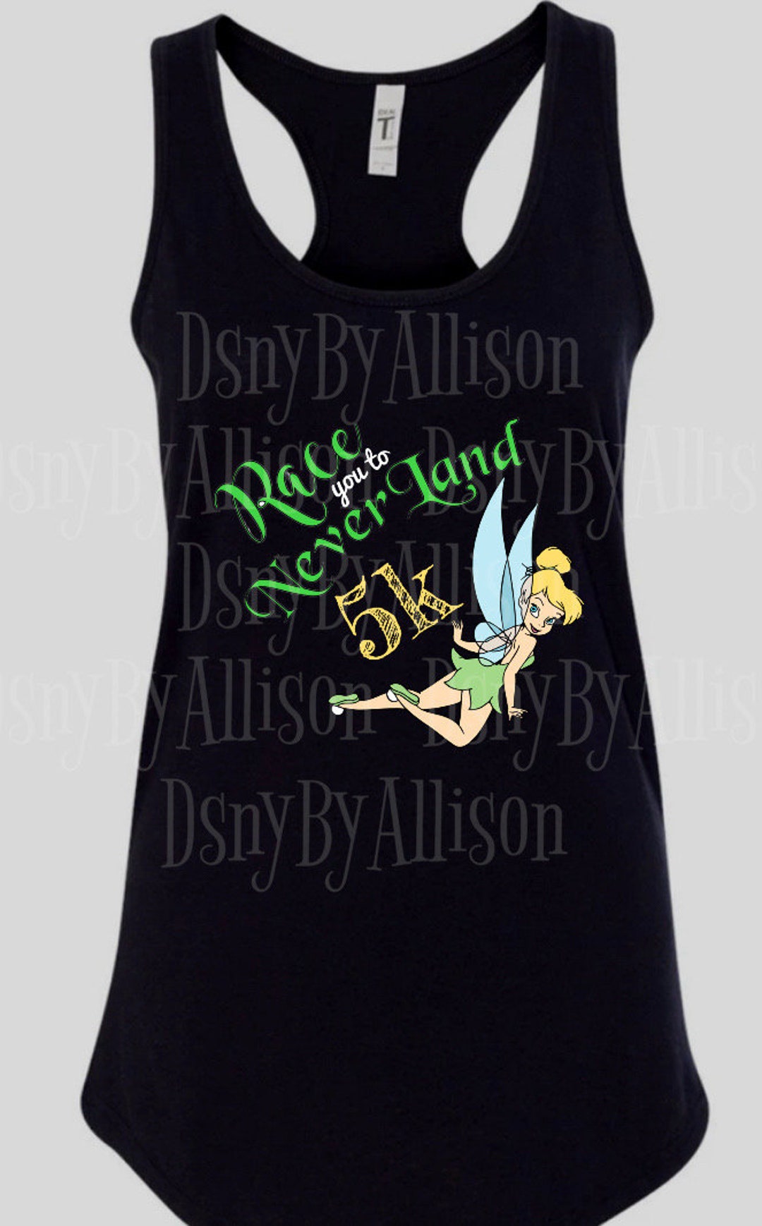 Rundisney Springtime Surprise 5k Tinkerbell Inspired Shirt - Etsy