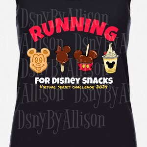 Rundisney Summer Virtual Series Snack Challenge - Etsy