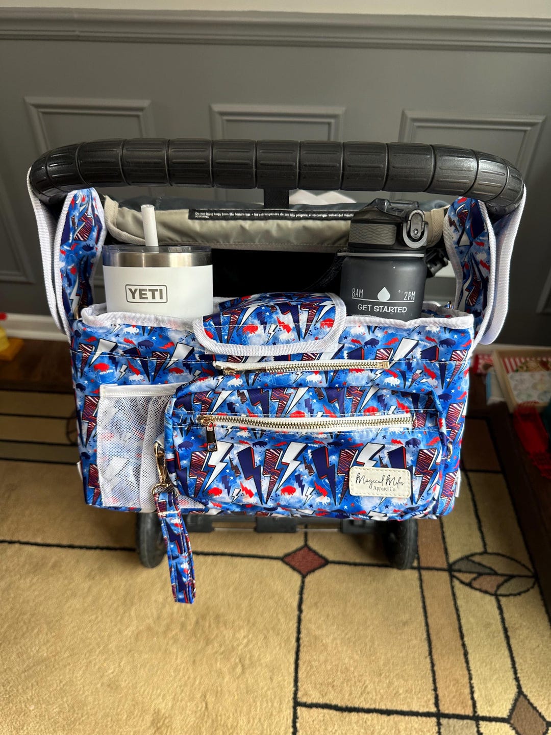 READY TO SHIP! Buffalo Stroller Caddy - Etsy