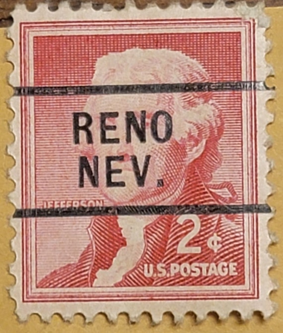 Rare 2 Cent Thomas Jefferson Stamp | Etsy