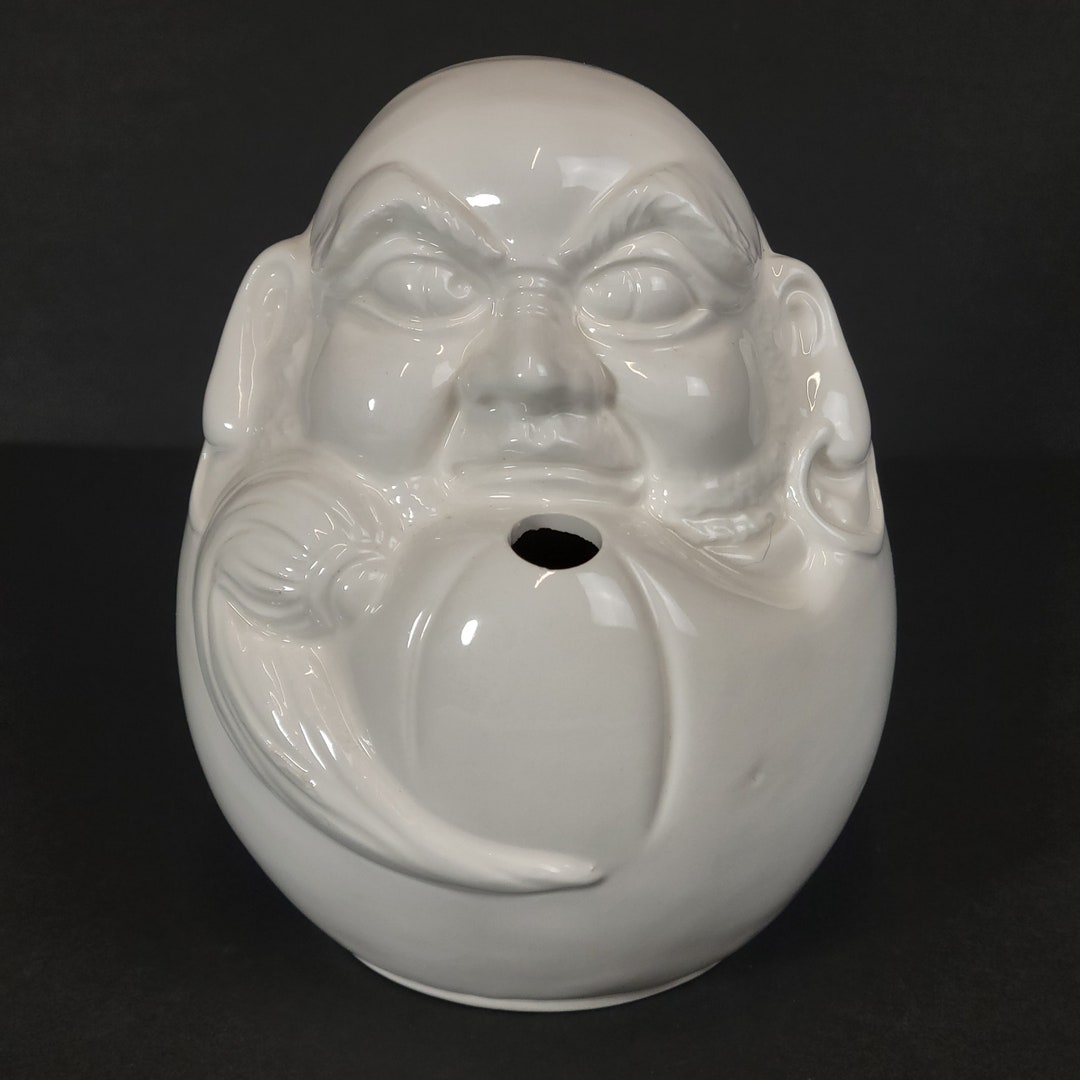 Vintage Daruma Buddha Tiki Mug: Gasho of Japan Ceramic Planter - Etsy