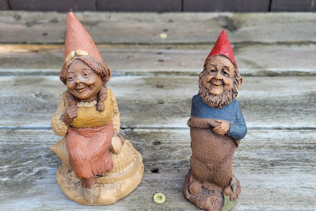Vintage Tom Clark Gnomes, Cairn Studios Woodland Spirits, Handpainted ...