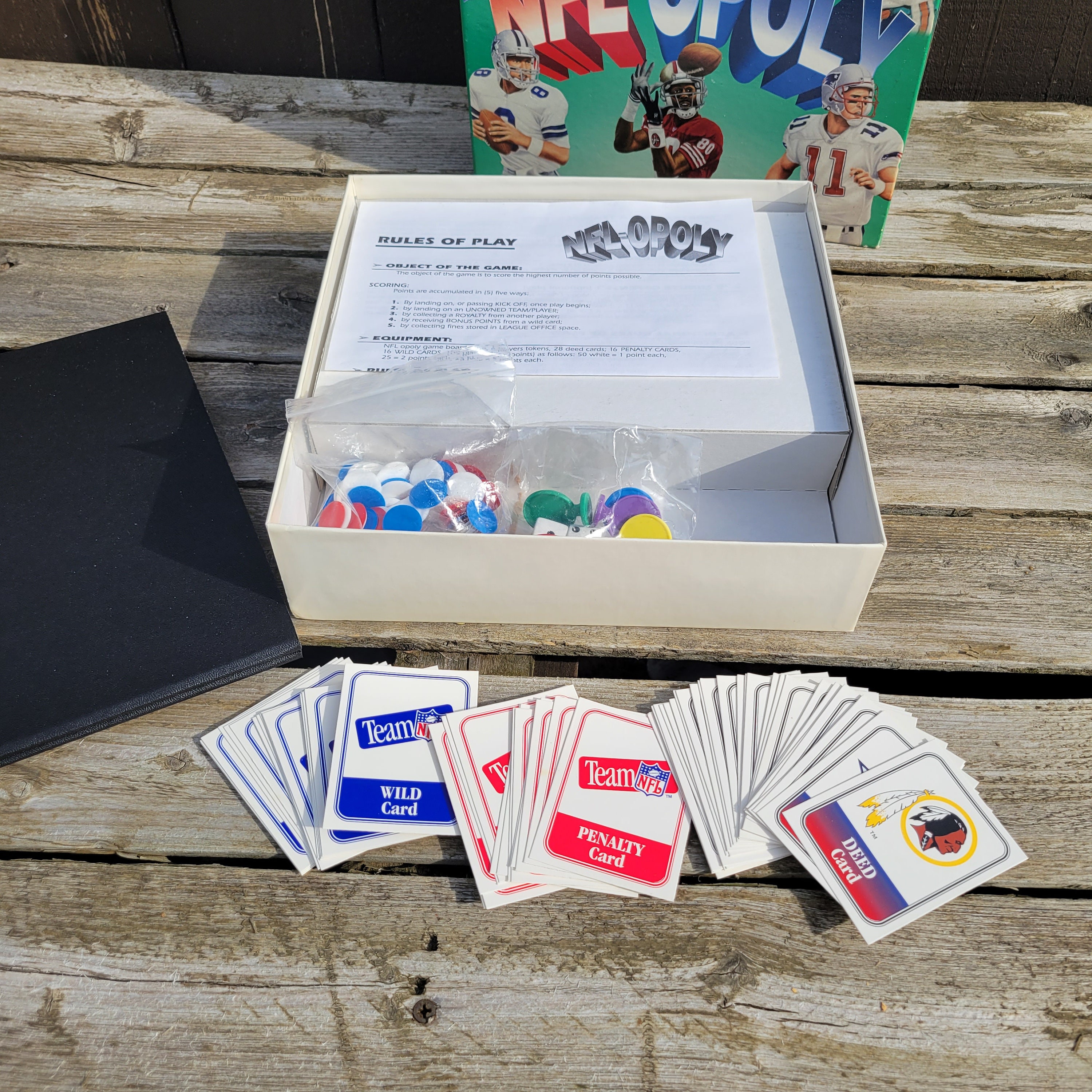 Vintage 1994 Nfl-opoly Football Board Game by TDC Games, the Game of ...