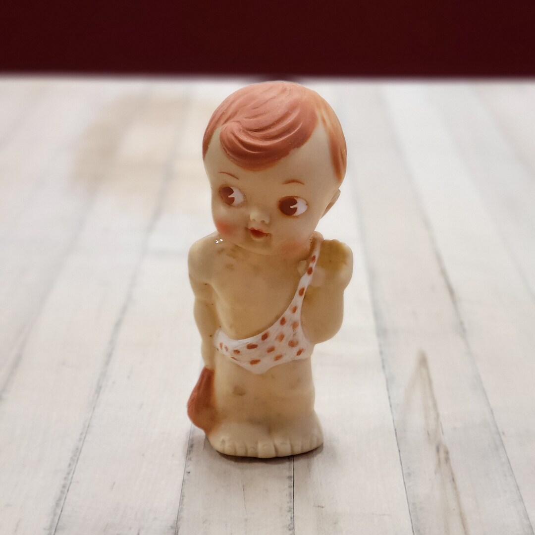 Vintage Dreamland Caveman Squeaker Toy: Kewpie Style Vinyl Doll - Etsy