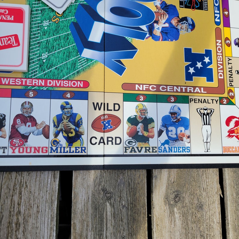 Vintage 1994 Nfl-opoly Football Board Game by TDC Games, the Game of ...