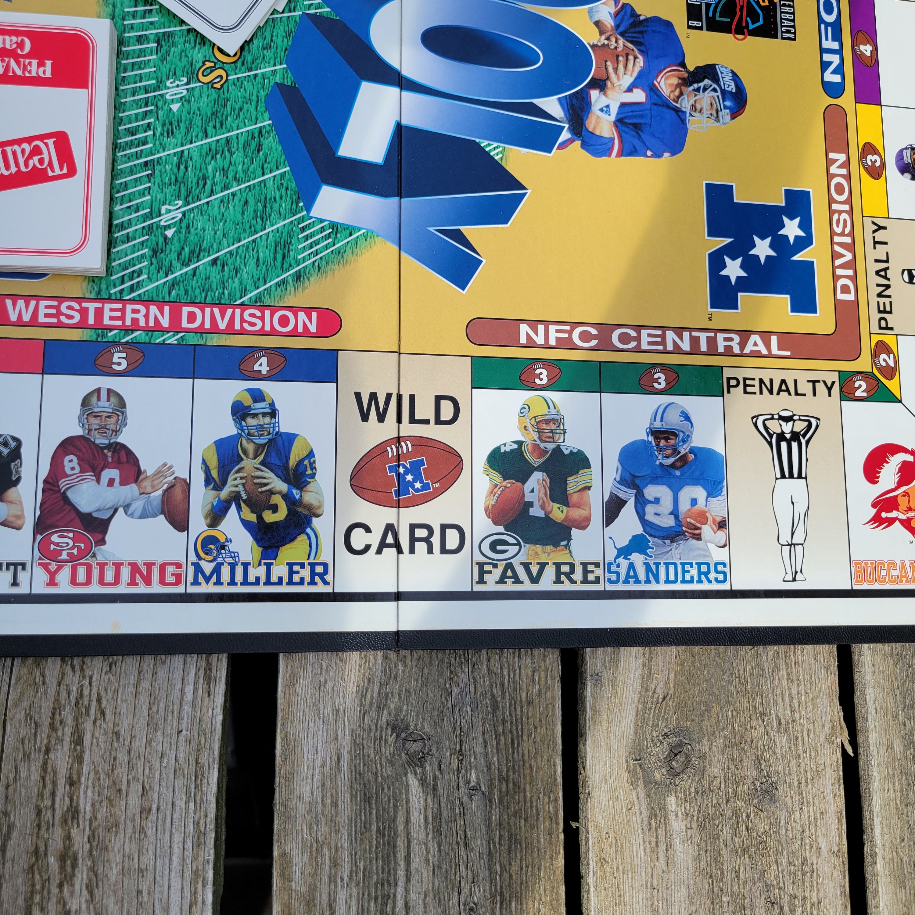 Vintage 1994 Nfl-opoly Football Board Game by TDC Games, the Game of ...