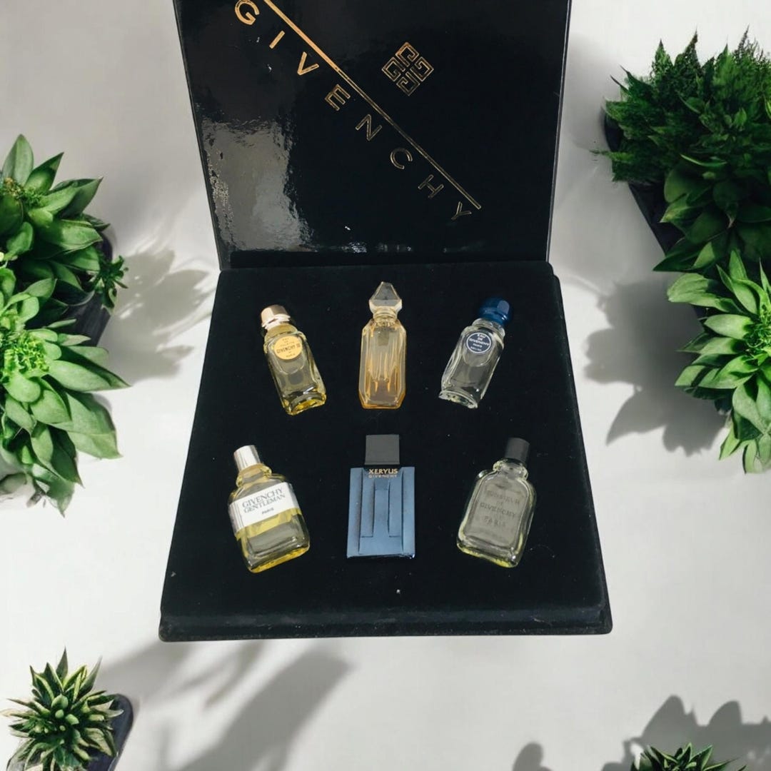 Givenchy Vintage Box Set 6 Miniatures - Etsy UK