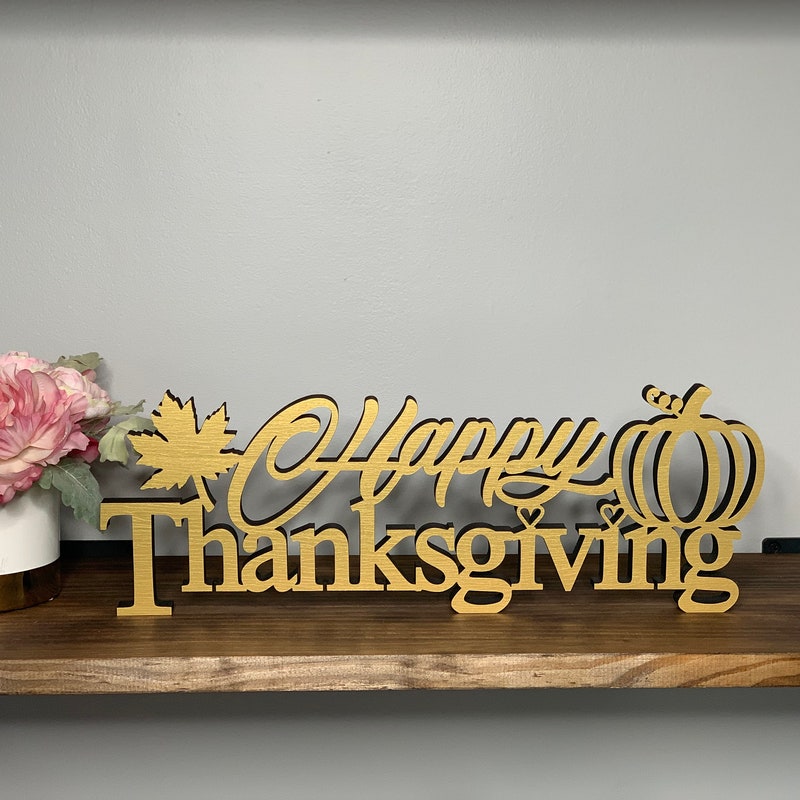 Thanksgiving Signs - Etsy