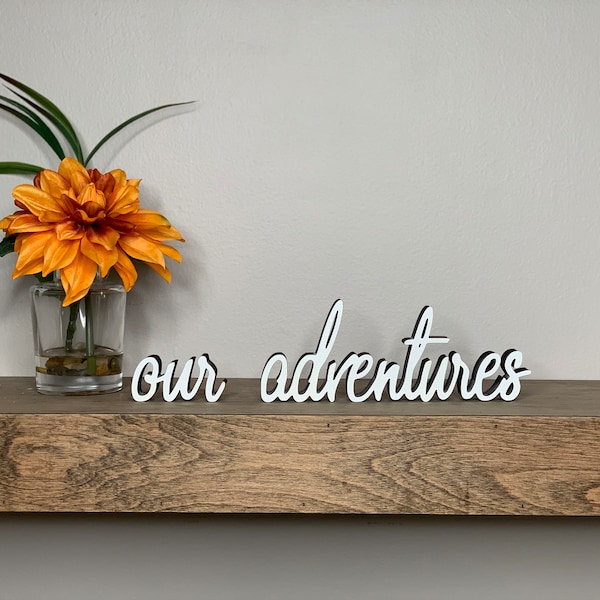 Adventure Wood Sign - Etsy