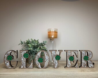 Wood Clover - Etsy