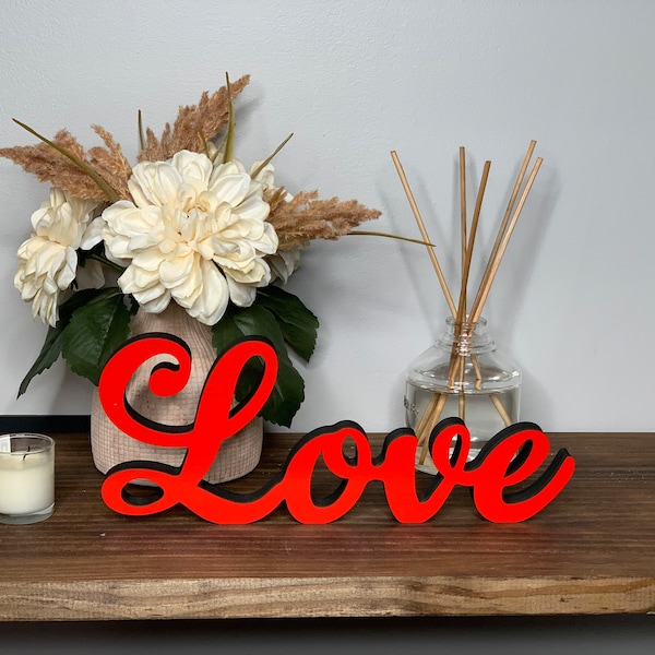 Love Wood Sign - Etsy