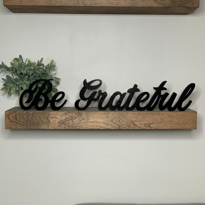 Grateful Sign - Etsy