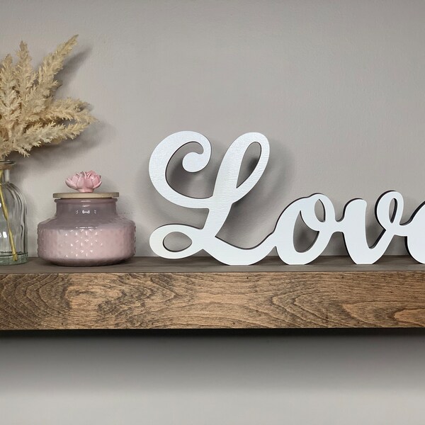 Love Wood Sign - Etsy