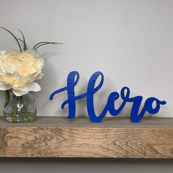 Hero Sign - Etsy