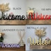 Welcome Freestanding Wood Sign, Desk Shelf, Floating Shelf, Entryway ...