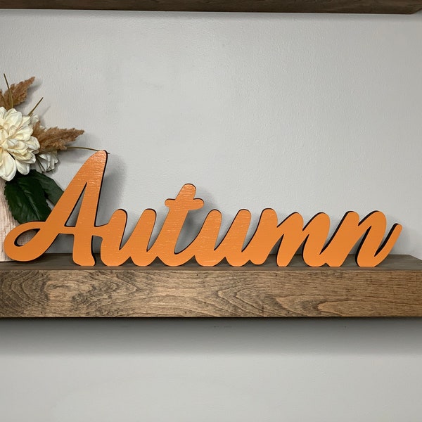 Tall Fall Sign - Etsy