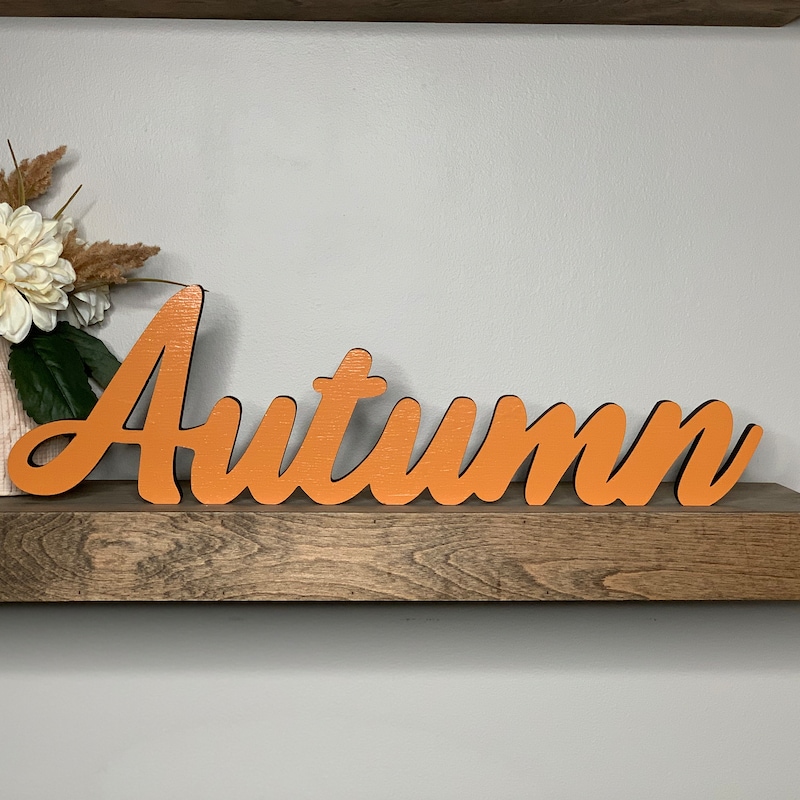 Autumn Sign - Etsy