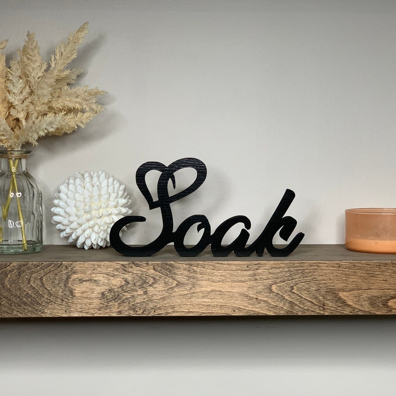 Soak Sign - Etsy