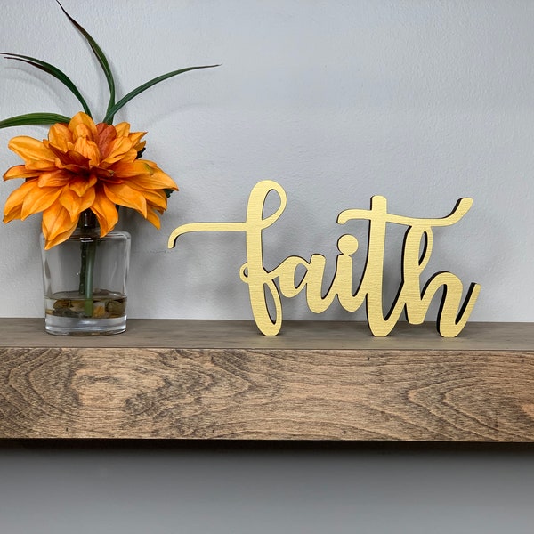 Faith Sign - Etsy