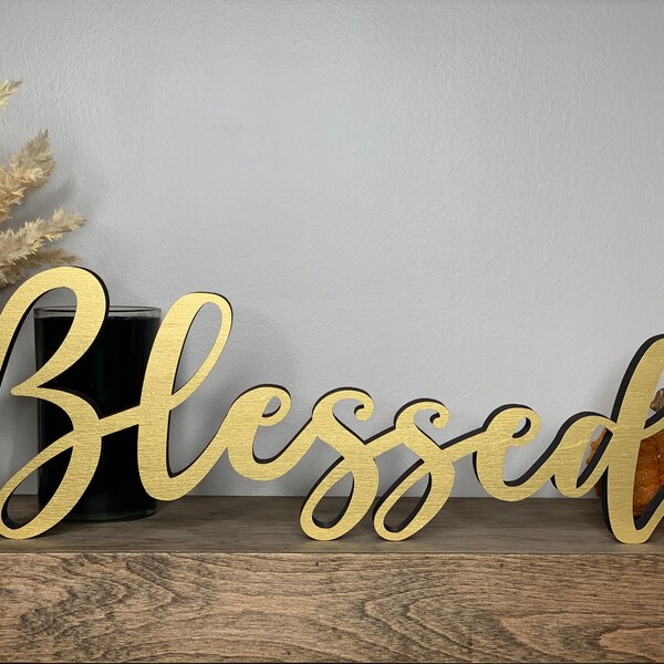 Blessed Sign - Etsy