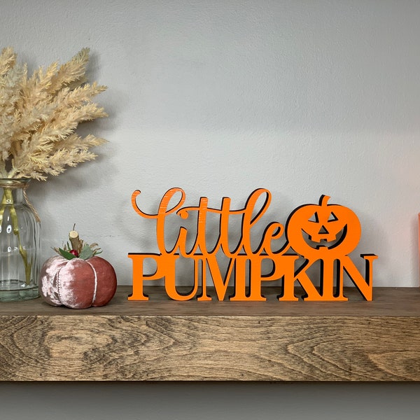 Wood Pumpkin Sign - Etsy