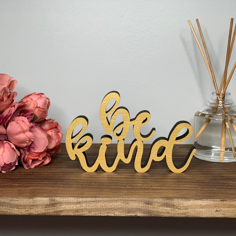 Be Kind Sign - Etsy
