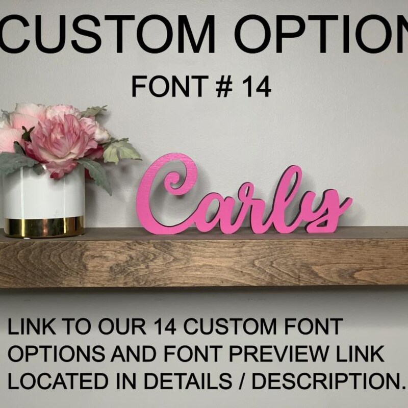 Table Name Stands - Etsy