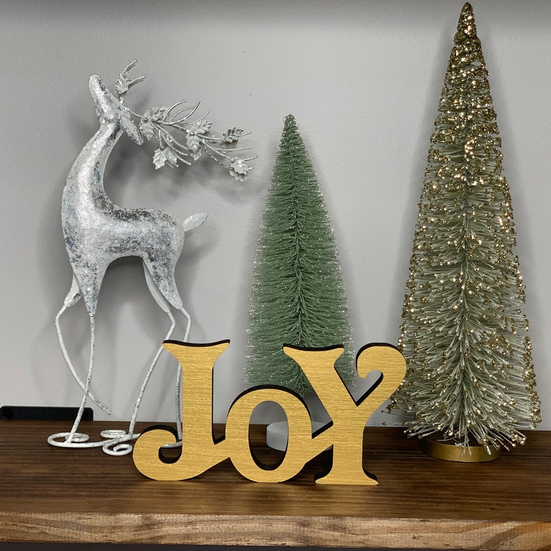 Christmas Freestanding Joy - Etsy