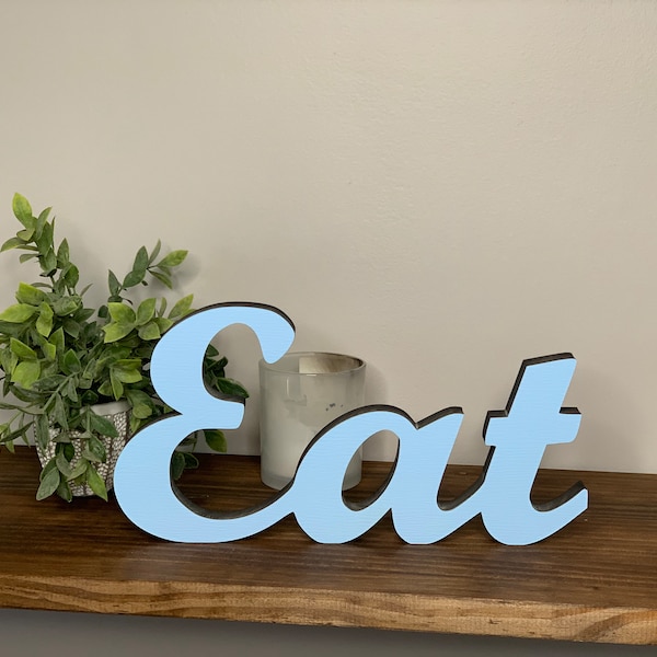 Eat Kitchen Sign - Etsy