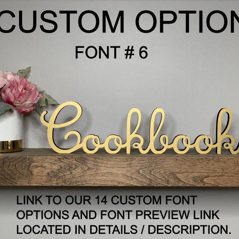 Decorative Words - Etsy