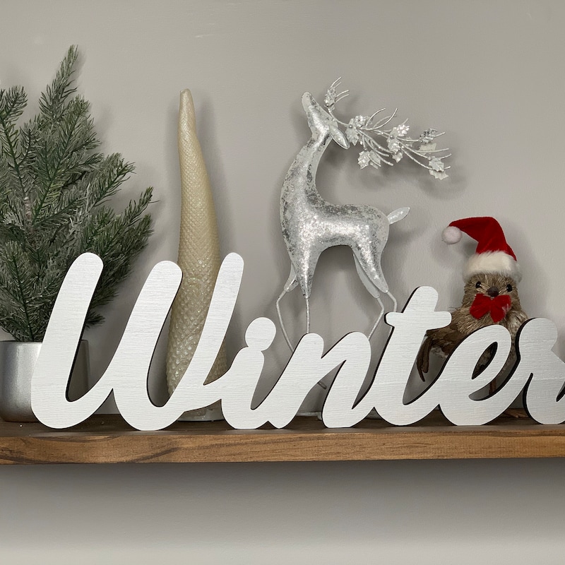 Winter Wood Sign - Etsy