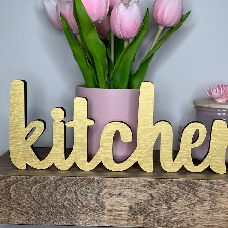 Wood Kitchen Signs - Etsy