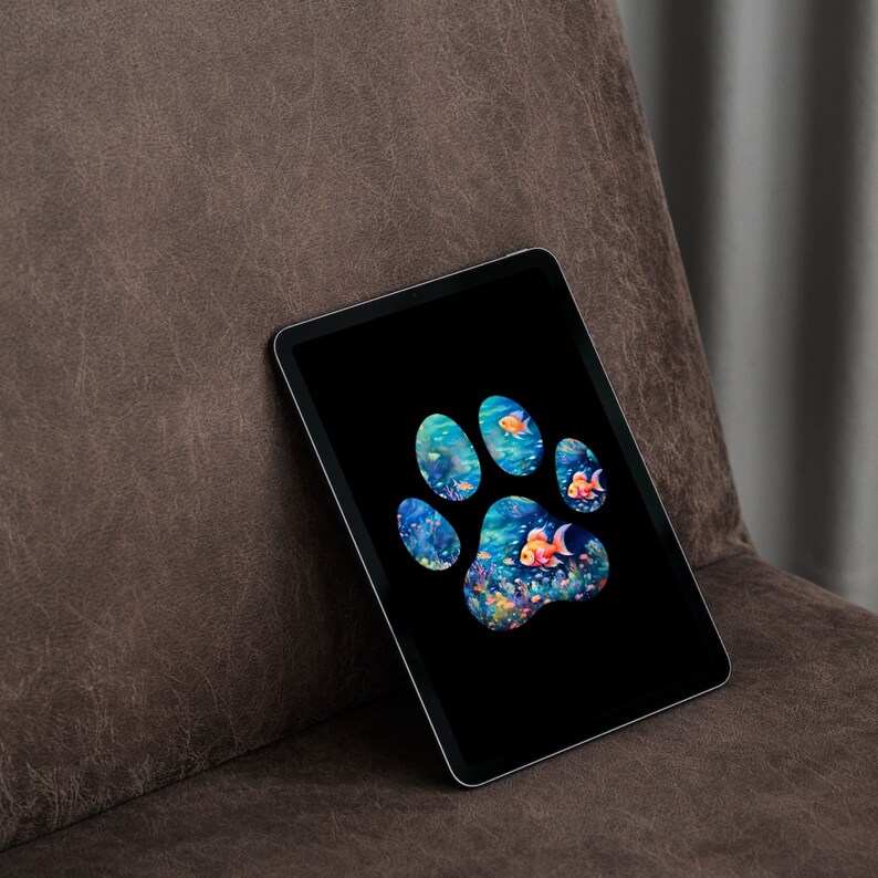 K9 Paw Print Tropical Fish Png Pawprint Clipart, Dog Paw Print Png, Dog Paw Print Art, Cat Paw ...