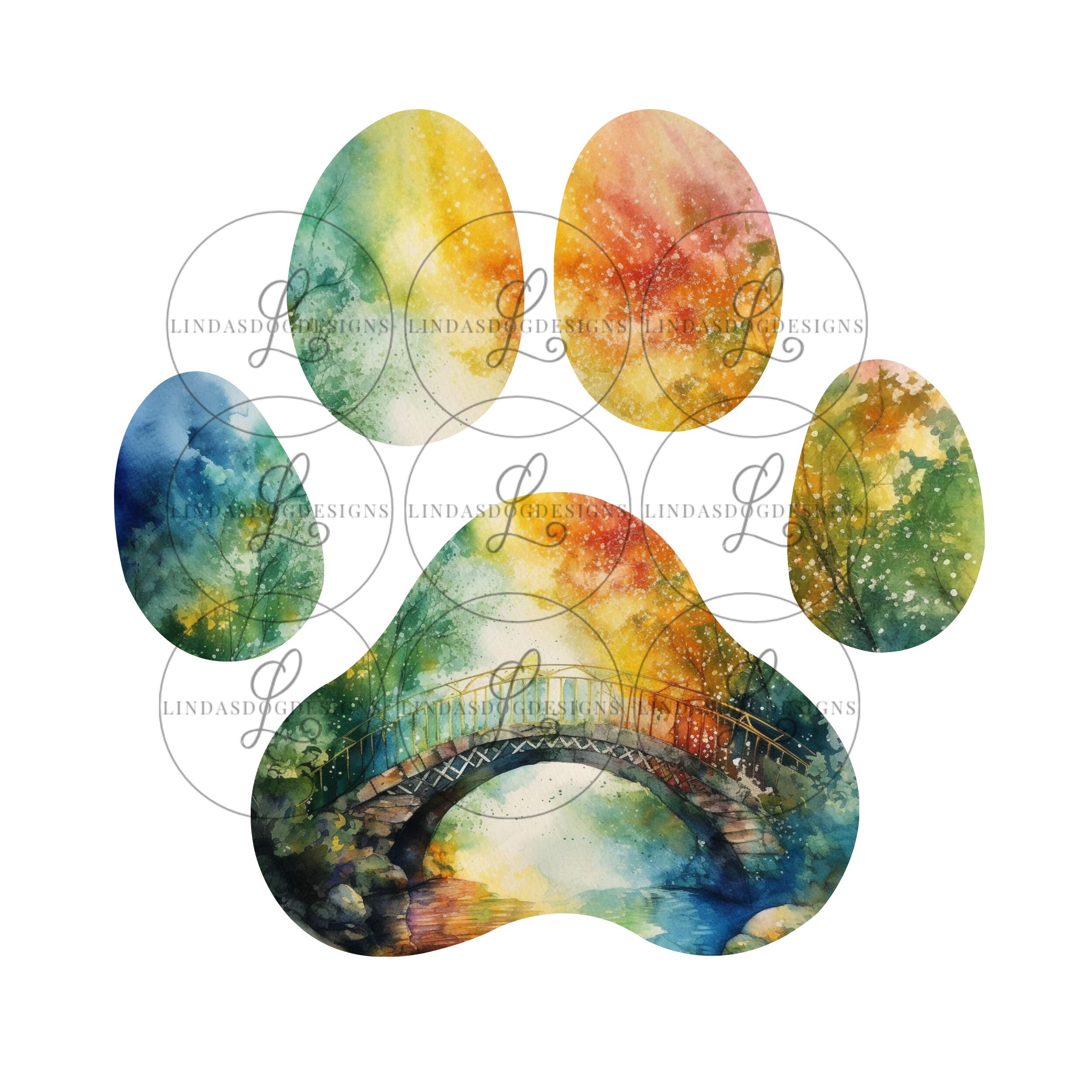 Paw Print Clipart, Watercolor Paw Print Png, Dog Paw Print Art, Dog Paw ...