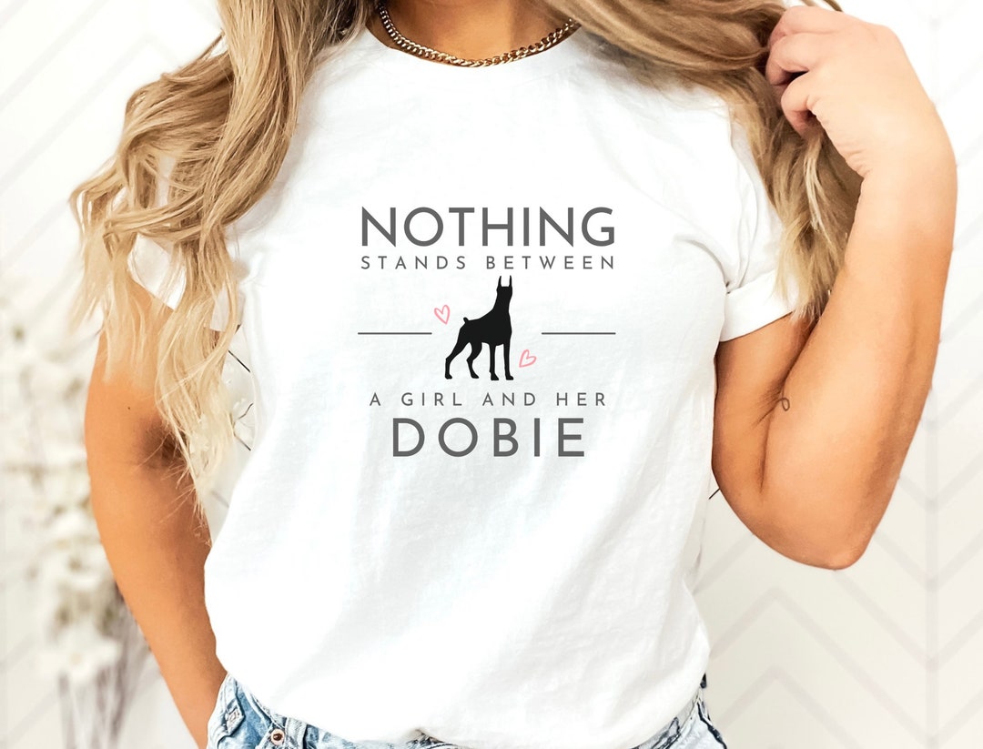 Funny Dobie Dog Mom Shirt, Dobie Gifts for Doberman Mama, Doberman T ...