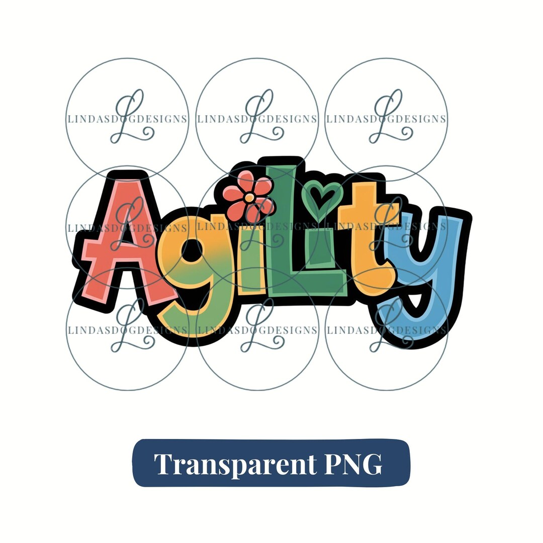 Agility Png, Floral Agility Clipart, Dog Sports Clipart, Agility ...