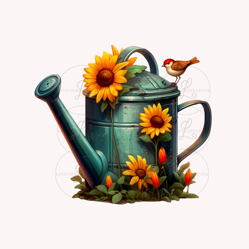 Gardening Clipart PNG Transparent File for Flower Plant Lovers and ...