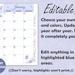 EDITABLE Floral Theme Printable Monthly Calendar for A5, US Letter, and ...