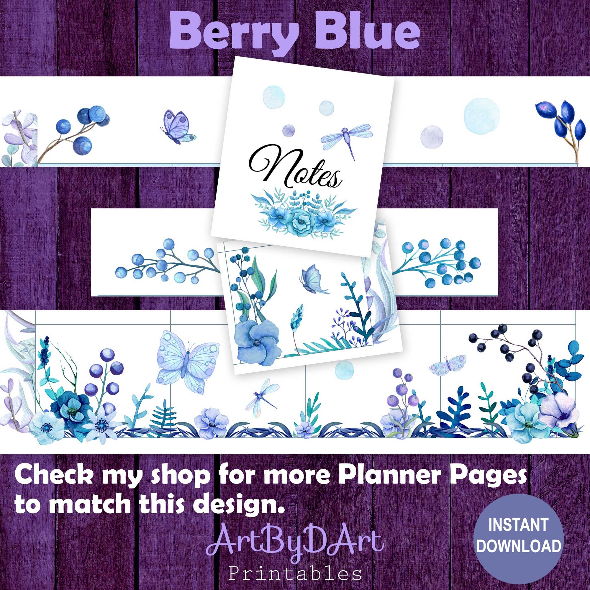 EDITABLE Floral Theme Printable Monthly Calendar for A5, US Letter, and ...