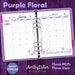 EDITABLE Floral Theme Printable Monthly Calendar for A5, US Letter, and ...